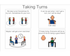 Turn taking social story (preschool)
