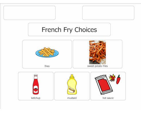 French Fries Math Activity
