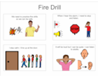 Interactive Fire Drill Social Story