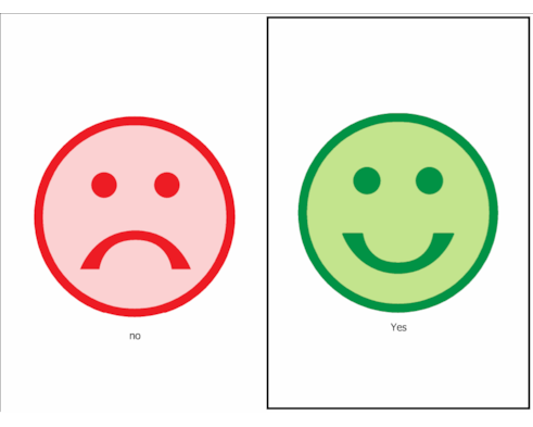 Yes Boardmaker Symbol