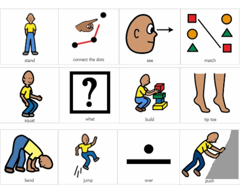 Pecs Walk 12 SPECIAL NEEDS PECS PICTURE CARD SETS AUTISM ASD SEN