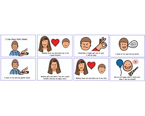 Safe Hands Social Story