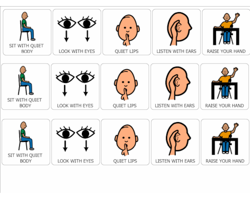 Sit At Desk Boardmaker