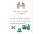 Safe Hands Social Story