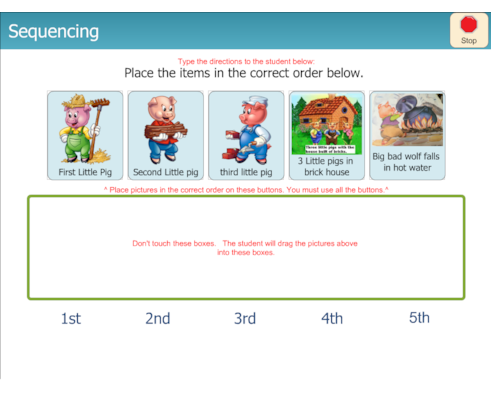 Three Little Pigs Sequencing Worksheet